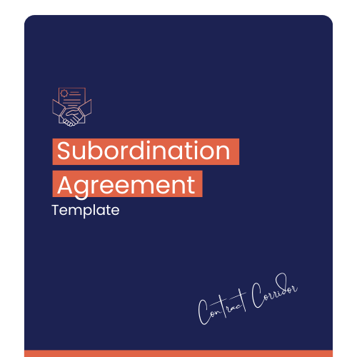 Subordination Agreement