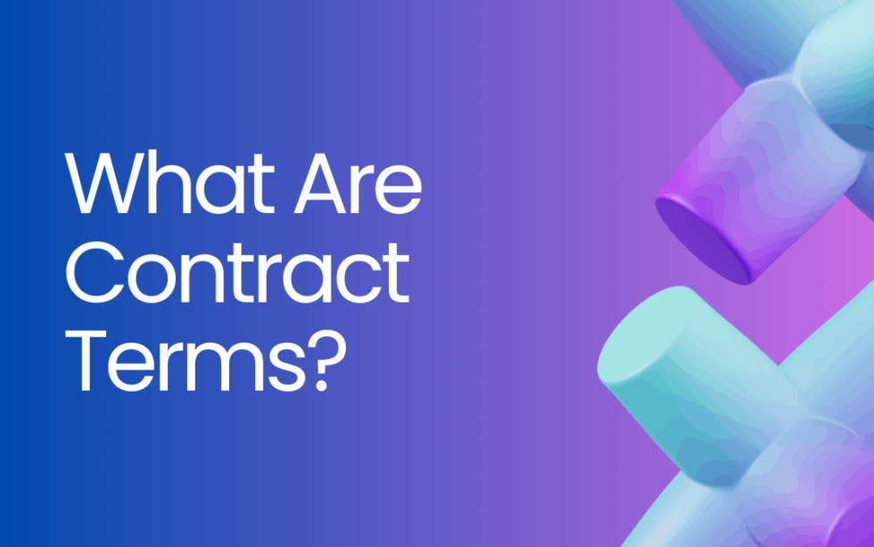 What Are Contract Terms? Definition, Types & Key Clauses