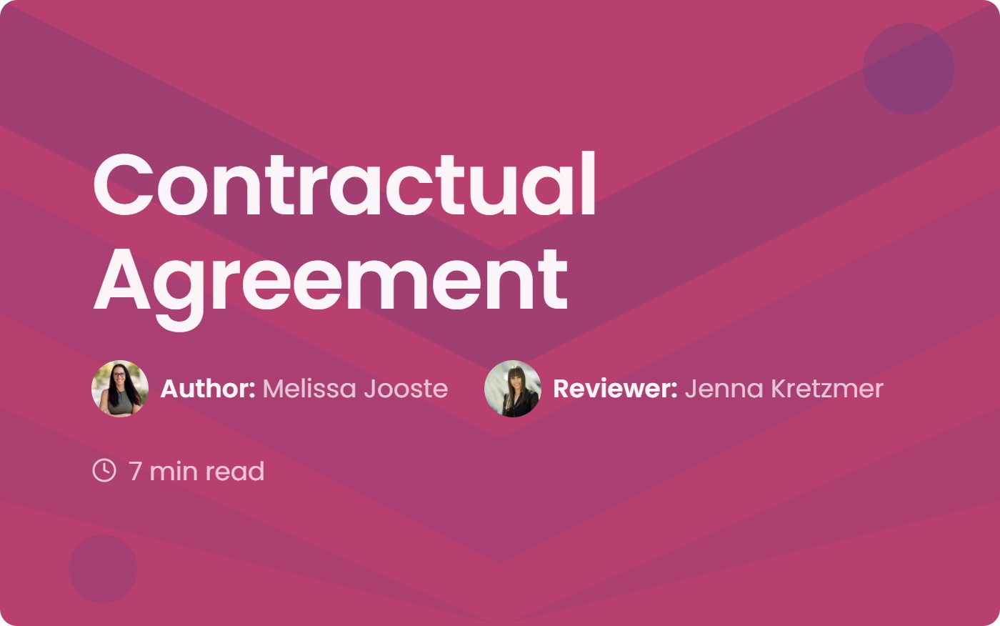 What is a Contractual Agreement? | Contract Corridor