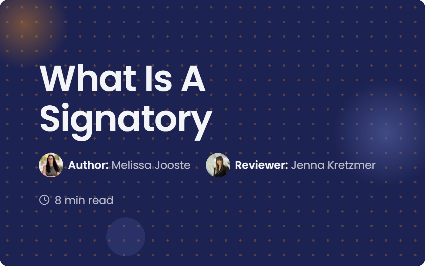 What is a Signatory? A Simple Guide for Contract Teams