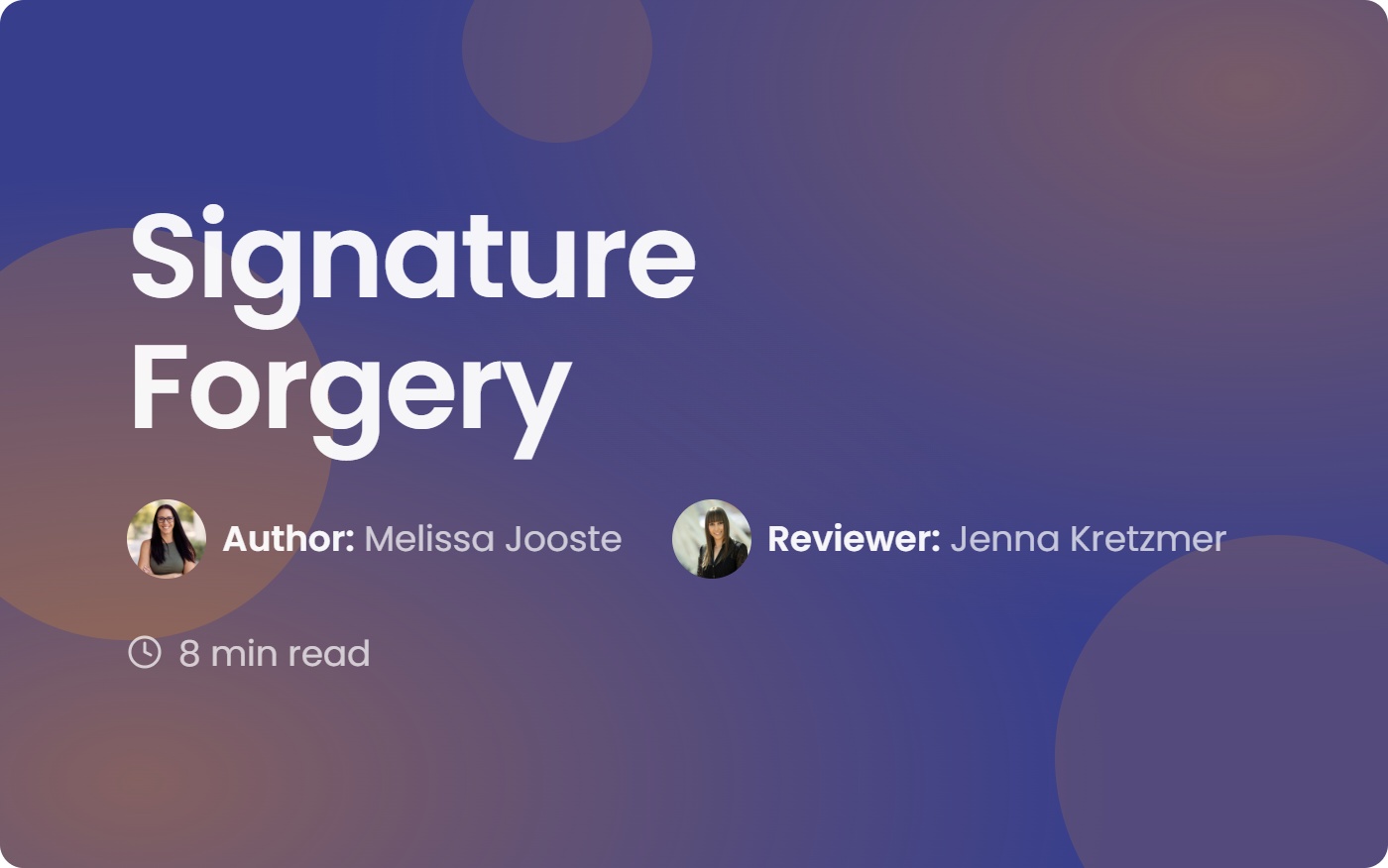 Signature Forgery: Penalties, Types, and Prevention Guide